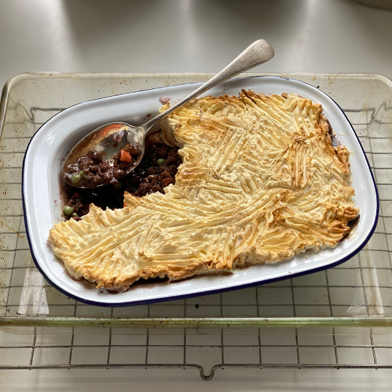 Cottage Pie – Fake Food Workshop