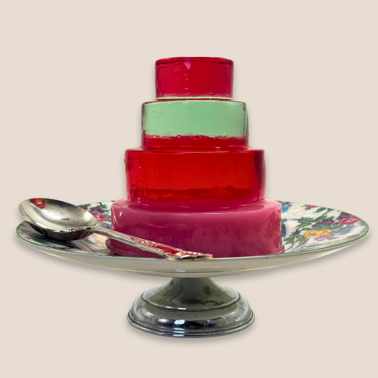 Pyramid Cream - Strawberry Lime Blancmange – Fake Food Workshop