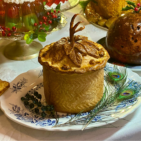 Raised Game Bird Pie – Fake Food Workshop