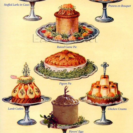 Raised Game Bird Pie – Fake Food Workshop